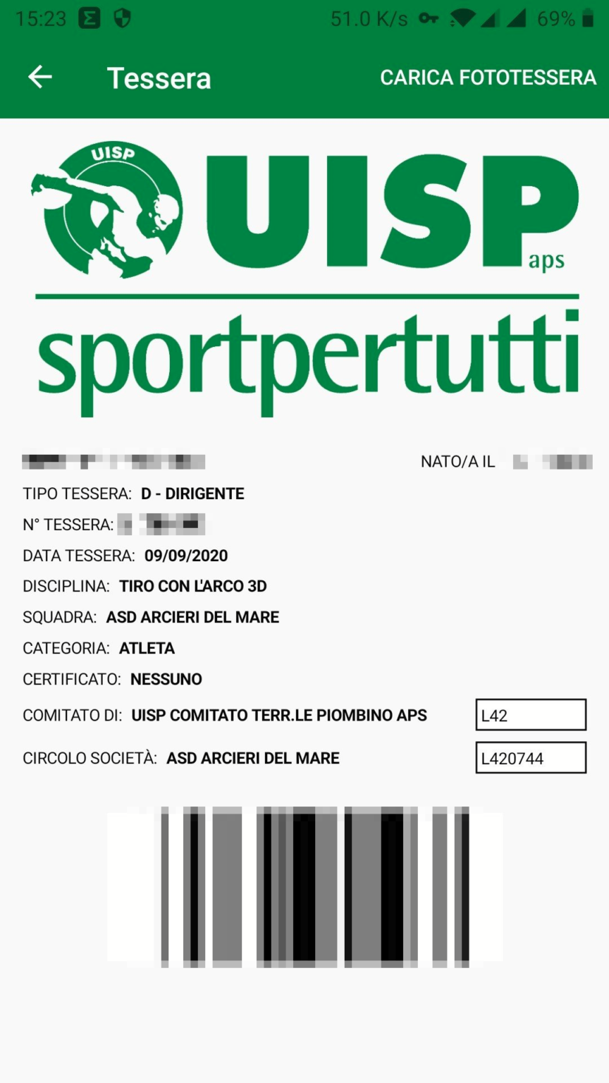 App UISP - La tessera UISP sempre con te, sul tuo smartphone | A.S.D ...